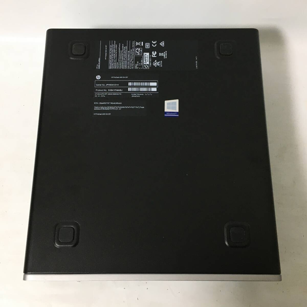 第8世代CPU 無線LAN OK hp ProDesk 600 G4 SFF Core i5-8500/メモリ16GB/SSD256GB NVMe M.2 +HDD1TB/Office ...