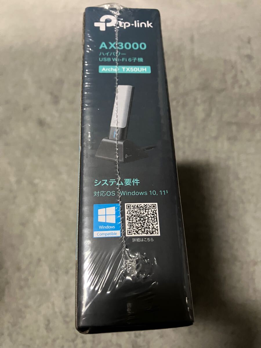 最新 正規品 TP-Link 無線LAN子機 WiFi6 AX3000 2402+ 574Mbps USB3.0 OFDMA MU-MIMO デュアルバンド Archer TX50UH TP ...