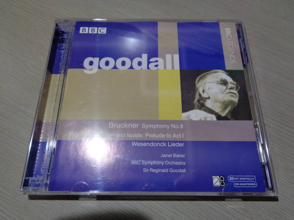 グッドール SIR REGINALD GOODALL BBC SYMPHONY/BRUCKNER:SYMPHONY NO.8 WAGNER ...