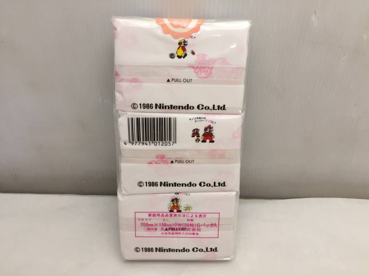 スーパーマリオ ポケットティッシュ ファミコン 1986年 ファミリーコンピュータ 任天堂 Nintendo(スーパーマリオ)｜売買された ...