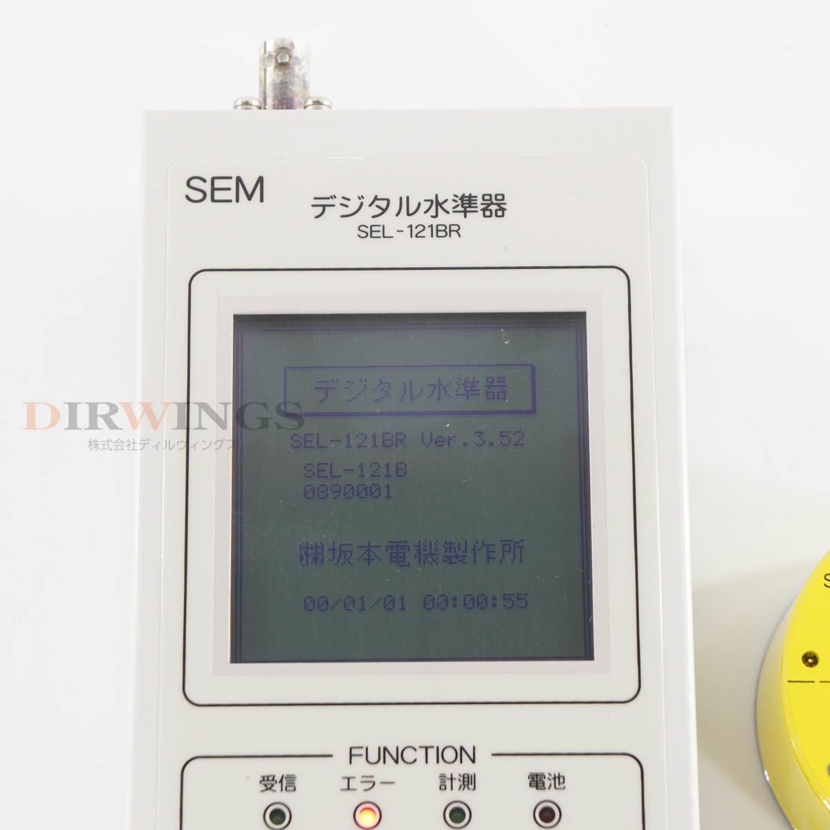 PG 8日保証 SEL-121BR SEM SEL-121B 坂本電機製作所 SEL-121BT 無線式2軸デジタル水準器 ACアダプター ...