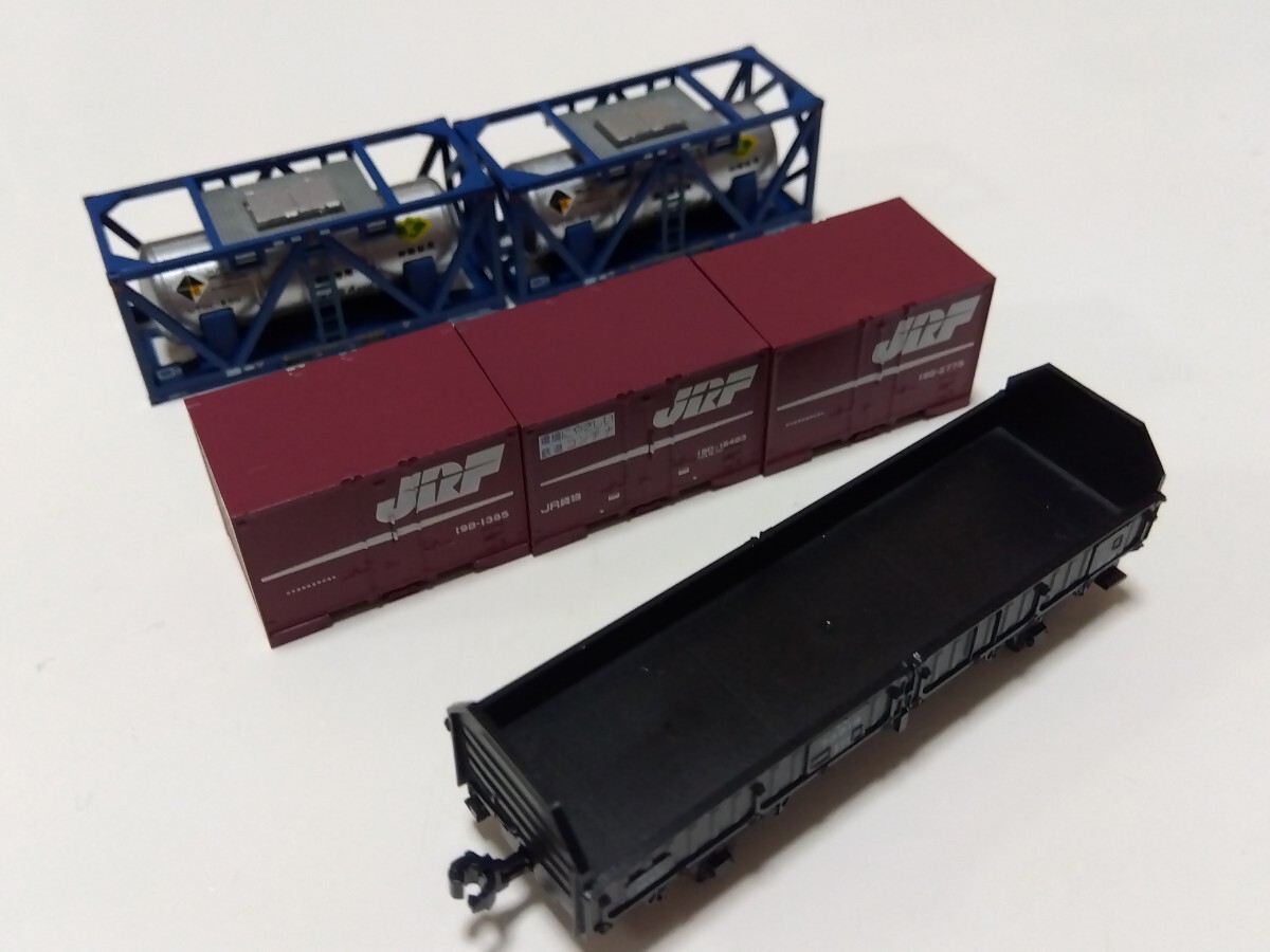 トミックス トラ TN化済 貨車 コンテナ 神岡Nゲージストラクチャー(貨物列車)｜売買されたオークション情報、yahooの商品情報を ...