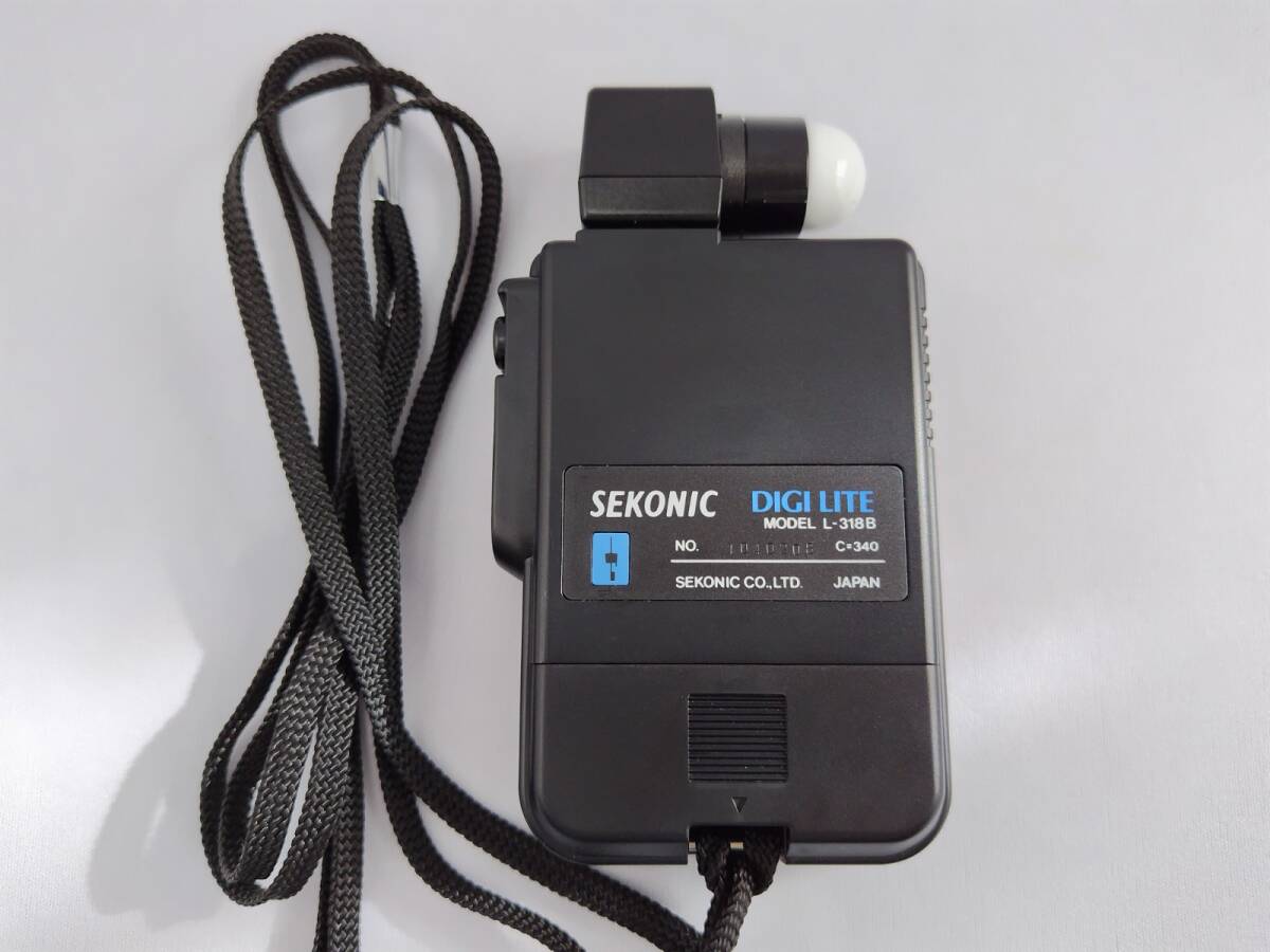 Sekonic Digi Lite Model L-318B Exposuer Meter Studio Deluxe Model L28c2 ...