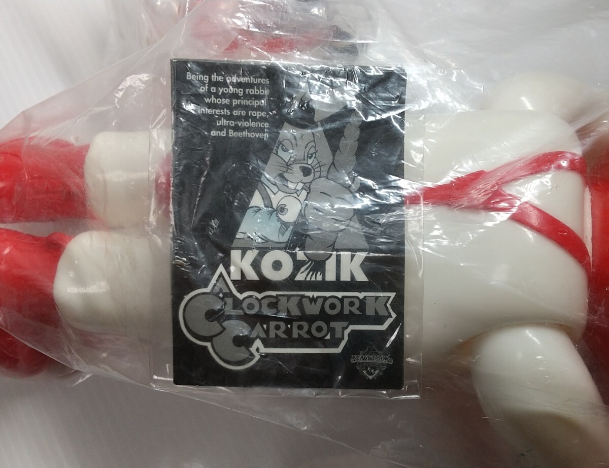 初期カラー ソフビ A Clockwork Carrot ALEX Frank Kozik BlackBook Toy フィギュア／zollmen IZUMONSTER hxs マーミット ...