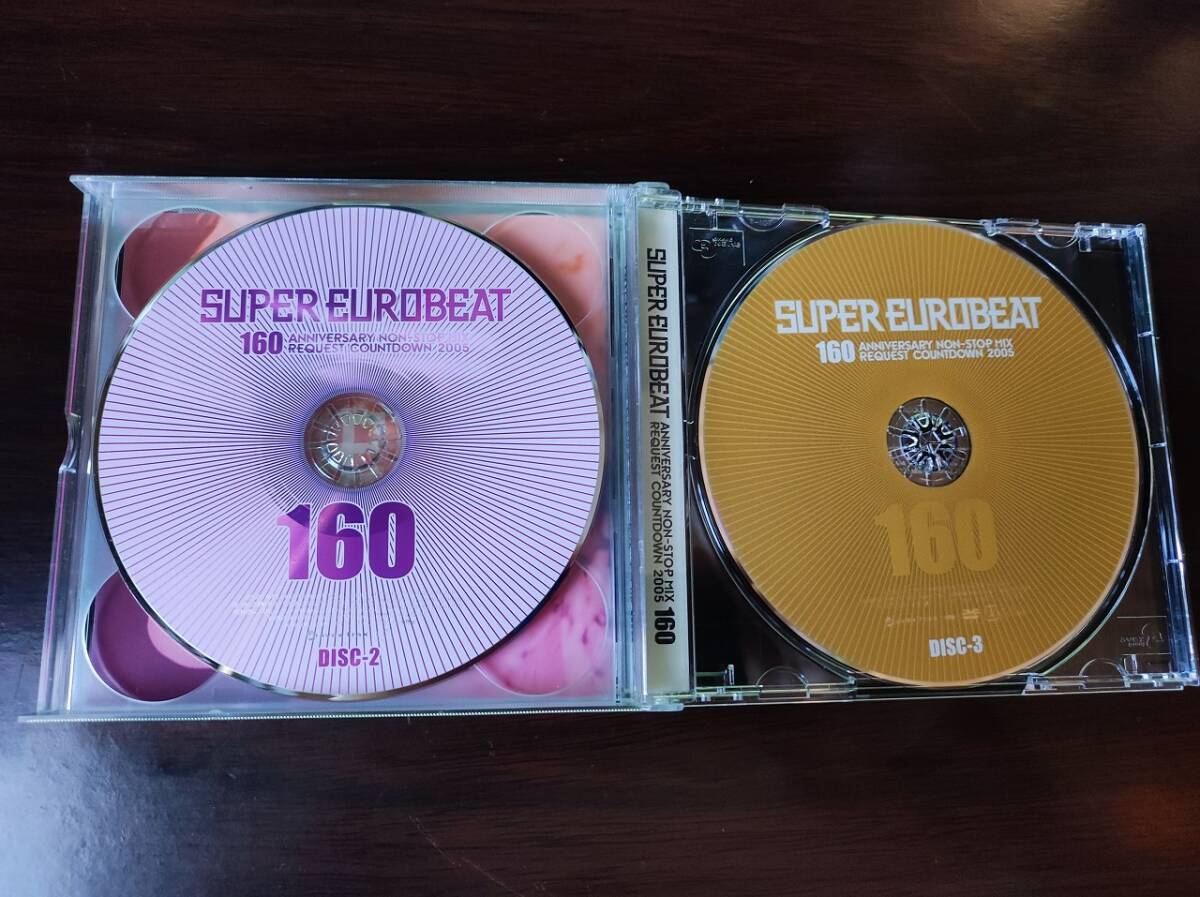 2CD+DVD SUPER EUROBEAT VOL.160 ANNIVERSARY NON-STOP MIX REQUEST ...