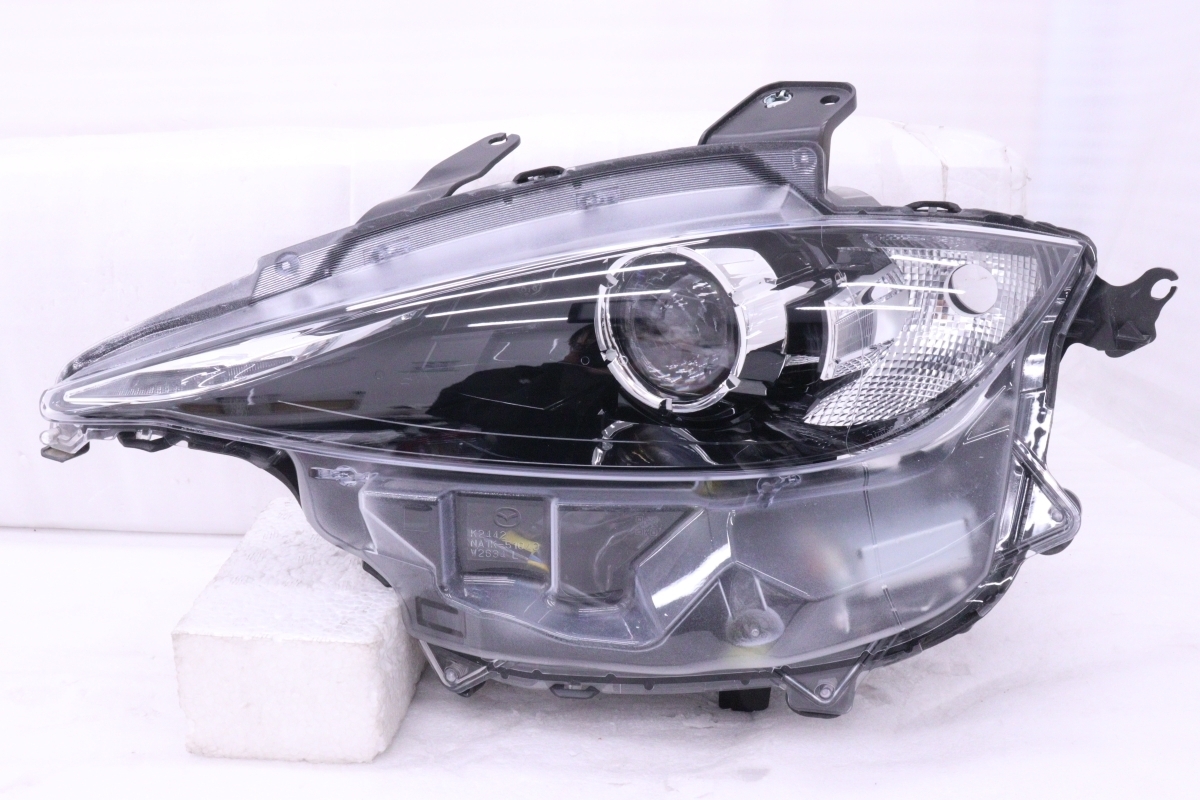 53-2687 極上品 後期 LED ND ロードスター 左ヘッドライト STANLEY W4099 打刻:ソ ユニット ブラック 純正 マツダ RO(ヘッドライト)｜売買されたオークション ...
