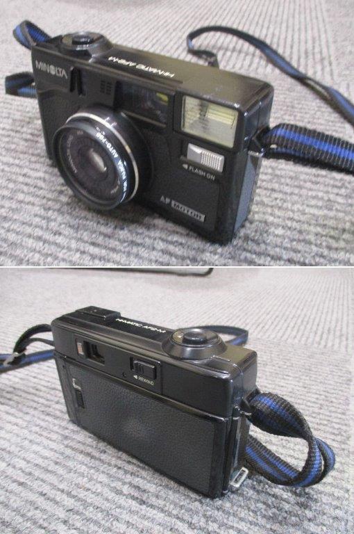 1円スタート カメラおまとめ WALZFLEX/ Konica AF C35 /MINOLTA AF2-M/OLYMPUS-35 EC 2 ...