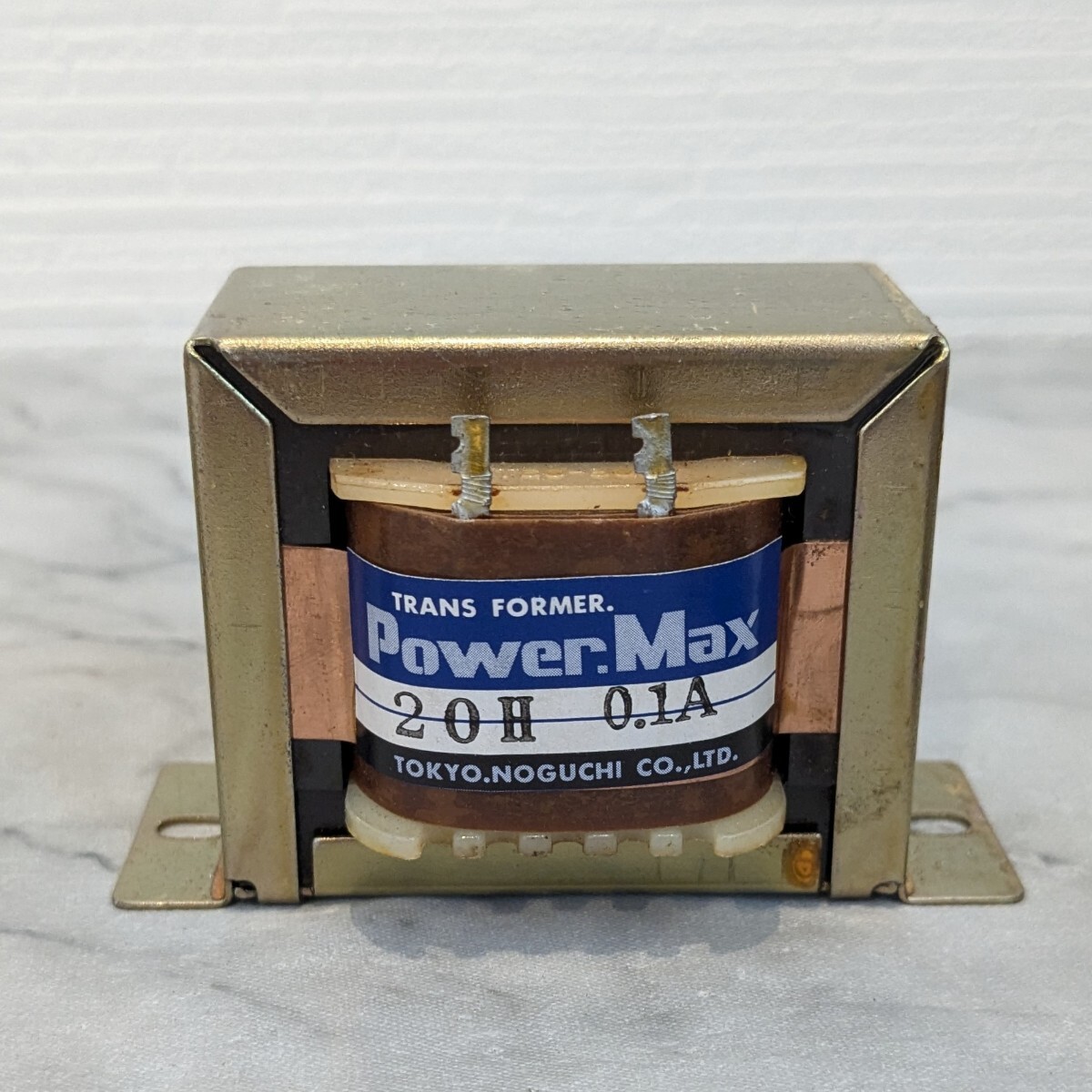 TOKYO NOGUCHI ノグチトランス PowerMax パワーマックス 20H 0.1A0-5-6.3V1A 0-100V 39AD 2点 ATT-297 0-ASM-13r MPT ...