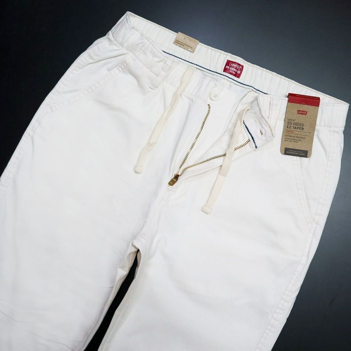リーバイス Levis メンズ XX CHINO EZ TAPER カジュアル ストレッチ チノ ロングパンツ Lサイズ A1041-0020 ...