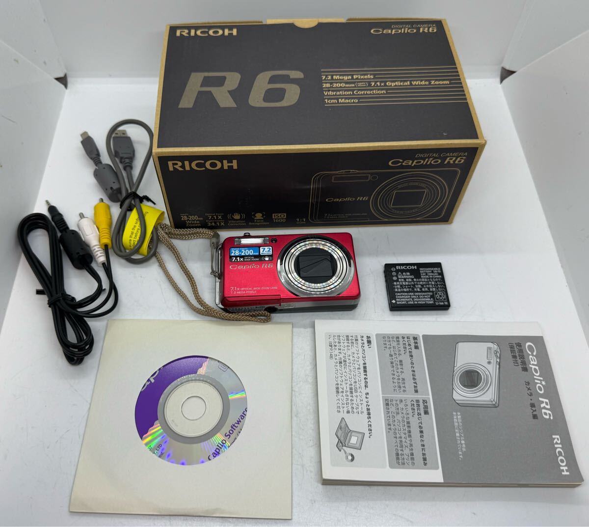 RICOH Caplio R6 リコー コンパクトデジタルカメラ RAI102(リコー)｜売買されたオークション情報、yahooの商品情報を ...