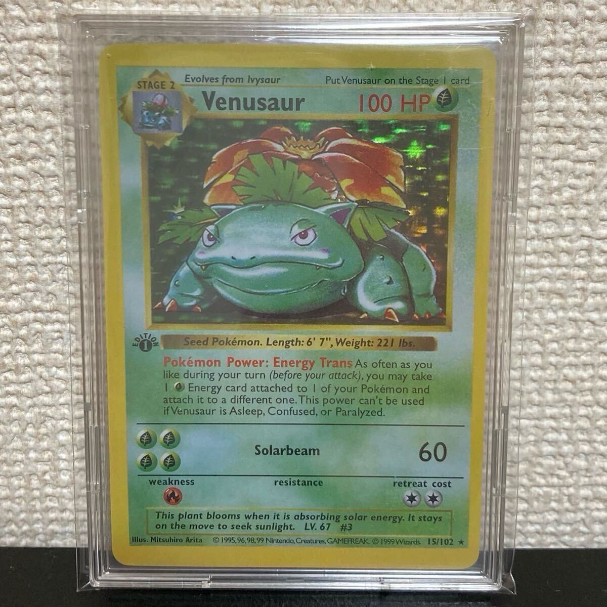 Pokemon Card Game Venusaur Base Set 1999 1st Edition 英語版 初期 海外版(シングルカード ...