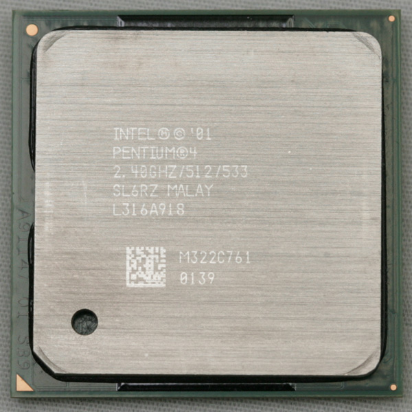 SL6RZ MALAY Intel Pentium 4 2.40GHz 512K Cache 533MHz FSB(Pentium 4)｜売買 ...