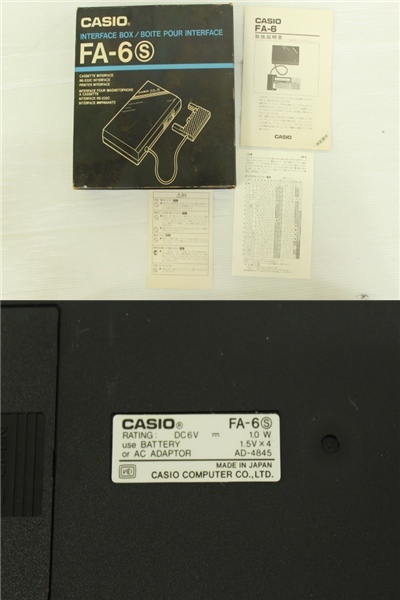 電化製品 カシオ インターフェイスボックス FA-6(ポケットコンピュータ)｜売買されたオークション情報、yahooの商品情報をアーカイブ公開 ...