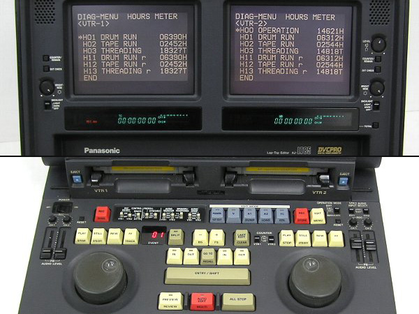 Panasonic/パナソニック DVCPROラップトップエディタ AJ-LT85(プロ用、業務用)｜売買されたオークション情報、yahooの ...