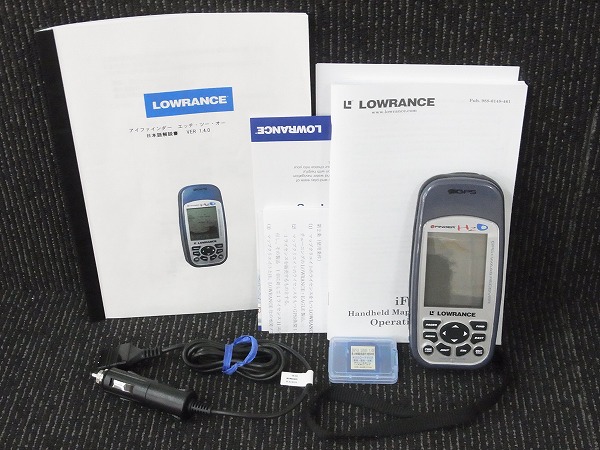 LOWRANCE アイファインダー H2O ハンディGPS CT501260∞(GPS)｜売買されたオークション情報、yahooの商品情報を ...