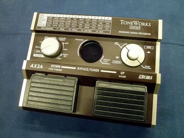 KORG AX3A(エフェクター)｜売買されたオークション情報、yahooの商品情報をアーカイブ公開 - オークファン（aucfan.com）