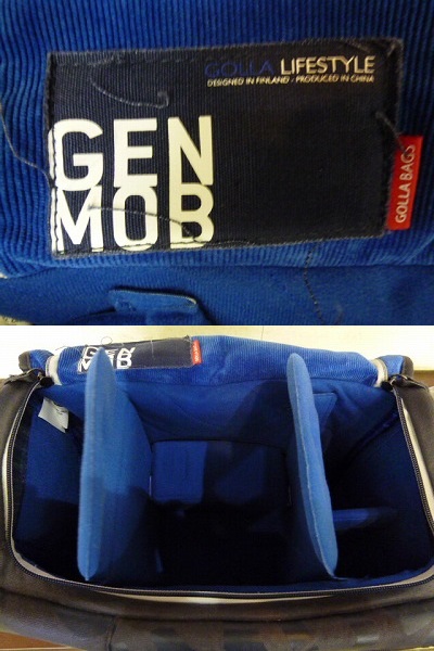 GOLLA ゴッラ GENMOB カメラバッグ オマケ付き 品(一眼カメラ用ケース)｜売買されたオークション情報、yahooの商品情報を ...
