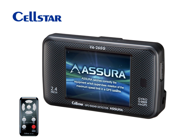 超高感度GPS搭載 CELLSTAR GPSレーダー探知機 ASSURA VA-260G(セルスター)｜売買されたオークション情報、yahooの商品情報をアーカイブ公開 - オークファン ...