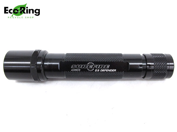 1円 SUREFIRE D3 DEFENDER ハンディライト HB013(シュアファイヤー)｜売買されたオークション情報、yahooの商品 ...
