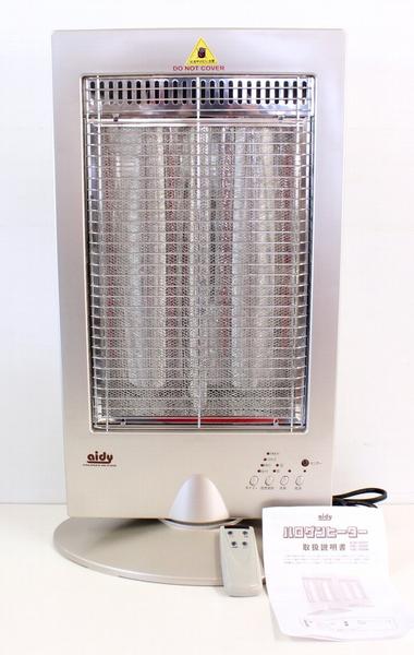 ca76 aidy ハロゲンヒーター FGC-1000R 転倒自動OFF機能付(ハロゲンヒーター)｜売買されたオークション情報、yahooの ...