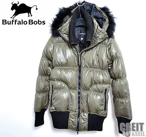 A99 BUFFALO BOBS バッファローボブズ ダウンジャケット size2(Mサイズ)｜売買されたオークション情報、yahooの商品情報をアーカイブ公開 - オークファン（aucfan ...