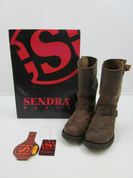 センドラ SENDRA 3565 エンジニアブーツ メンズ 茶 箱付 菅151(27.5cm)｜売買されたオークション情報、yahooの商品情報をアーカイブ公開 - オークファン（aucfan ...