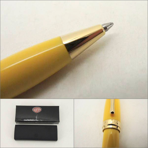 1円 AURORA/アウロラ ノック式 ボールペン イエローBK688(アウロラ)｜売買されたオークション情報、yahooの商品情報をアーカイブ公開 - オークファン（aucfan.com）