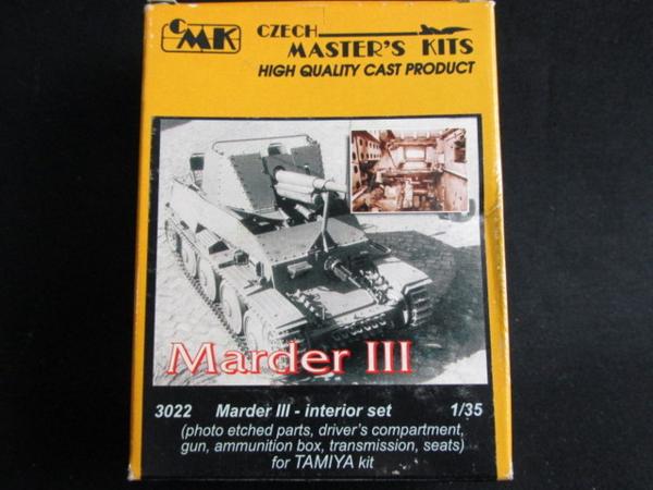 CMK 1/35 マーダー3/Marder3 インテリアセット forタミヤ 3022(自走砲（SPA）)｜売買されたオークション情報 ...