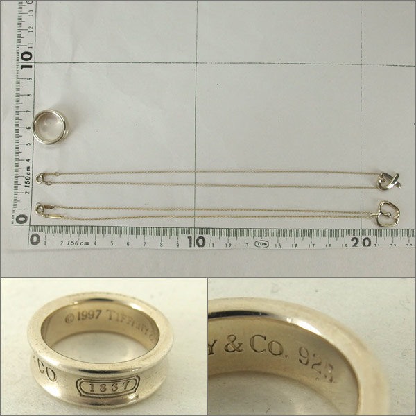 1円 ティファニー 925 ネックレス リング 計3点 シルバー CO888(アップル)｜売買されたオークション情報、yahooの商品情報を ...