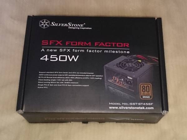 送無 450W電源 80PLUS認証：Bronze SILVERSTONE SST-ST45SF(450W～)｜売買されたオークション情報 ...