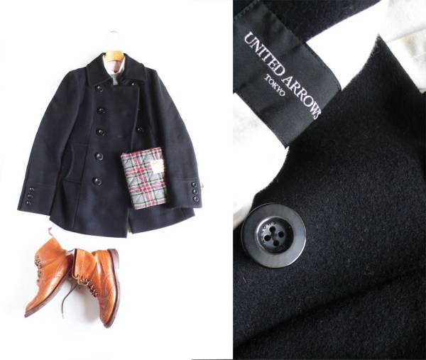 3.8万 ユナイテッドアローズ Pコート ピーコート UNITED ARROWS(コート)｜売買されたオークション情報、yahooの商品情報をアーカイブ公開 - オークファン（aucfan.com）