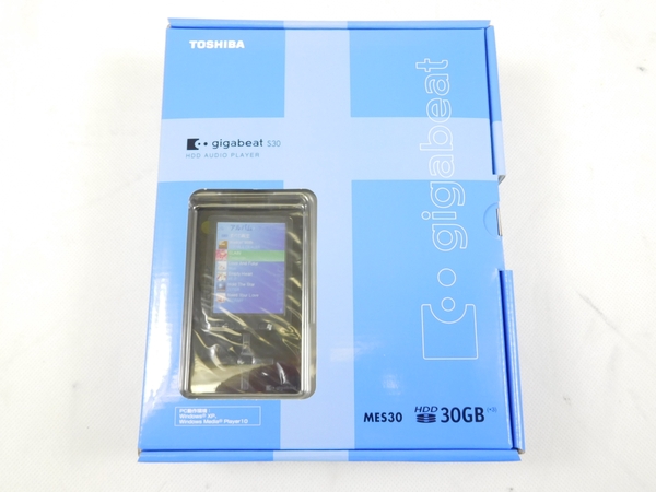 東芝 gigabeat S30 MES30 ギガビート 30GB ブラック K1598791(東芝)｜売買されたオークション情報、yahooの ...