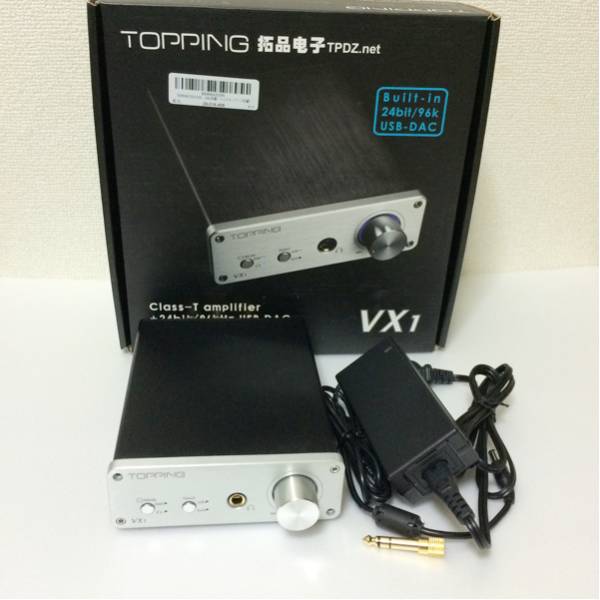 TOPPING VX1 デジタルアンプ DAC内蔵 ヘッドホンアンプ内蔵(アンプ)｜売買されたオークション情報、yahooの商品情報を ...