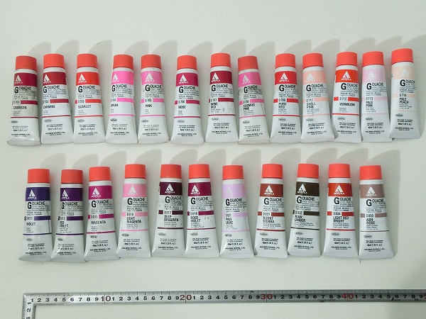 GZ007 ホルベイン/アクリル樹脂絵具 40ml/計24点/1.2万円相当(アクリル絵の具)｜売買されたオークション情報、yahooの商品 ...