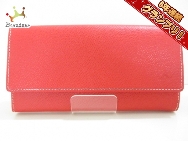 キタムラ 長財布 レッド レザー KITAMURA(財布)｜売買されたオークション情報、yahooの商品情報をアーカイブ公開 - オークファン（aucfan.com）