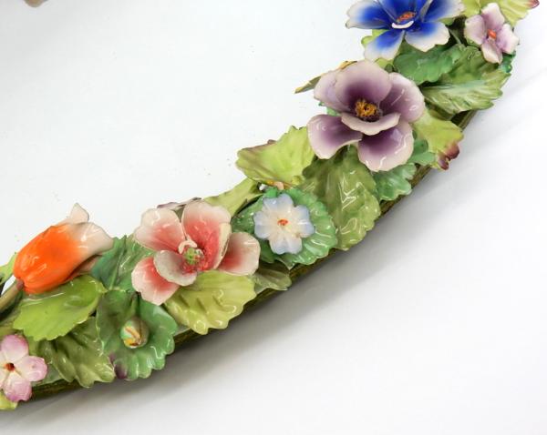 CAPODIMONTE カポディモンテ 壁掛けミラー 鏡 横58cm 縦49cm(ミラー本体)｜売買されたオークション情報、yahooの商品情報をアーカイブ公開 - オークファン（aucfan ...