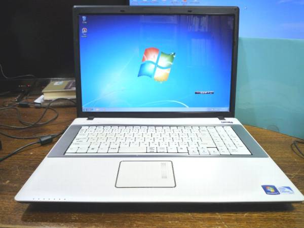 大画面17インチ液晶/UNITCOM/Clevo M77S/Cel2.0GHz/無線/Win7(マウスコンピューター)｜売買されたオークション ...