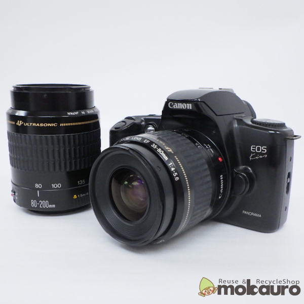 Canon EOS Kiss PANORAMA 80-200mm 35-80mm キャノン カメラ(マニュアルフォーカス)｜売買された ...