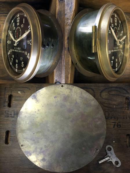 CHELSEA / US.ARMY CLOCK MESSAGE CENTER M2 / Dial WW2 1940s(一般)｜売買された ...
