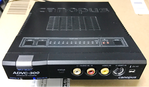 カノープス DVコンバータ ADVC-300 超編Ultra Edit2(ビデオ編集機器)｜売買されたオークション情報、yahooの商品情報を ...