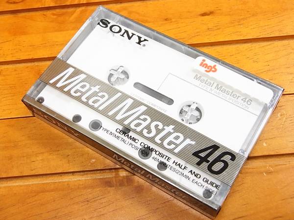 ② SONY Metal Master 46 メタルマスター カセットテープ(記録媒体)｜売買されたオークション情報、yahooの商品情報を ...