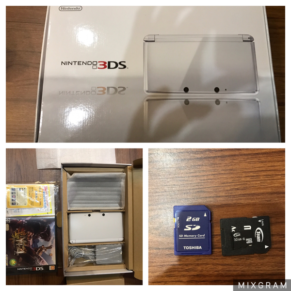 CFW Nintendo 3DS アイスホワイト 本体 テスト用モンスターハンター4G SD32GB付(ニンテンドー3DS本体)｜売買されたオークション情報、yahooの商品情報をアーカイブ ...