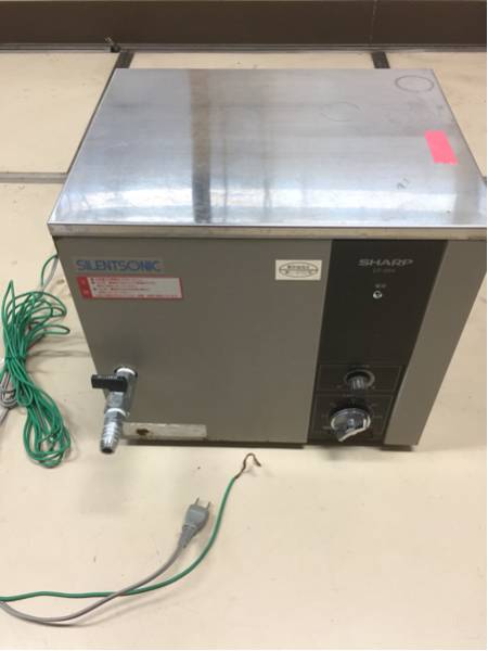 超音波洗浄機 SHARP UT-204 SILENT SONIC(科学、自然)｜売買されたオークション情報、yahooの商品情報をアーカイブ公開 - オークファン（aucfan.com）