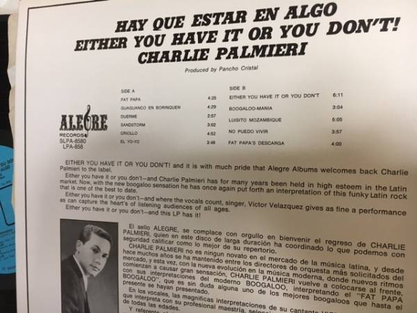 1960 70年代Jazz LP 066 MAXINE SULLIVAN & CHARLIE PALMIERI LP 2枚セット(ボーカル ...