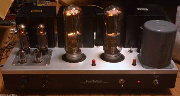 Sound Explorer SL-990 211/845真空管アンプ ECC-83-EL34-211/845 動作(本体)｜売買された ...