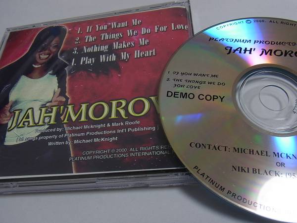 00~ JAH'MOROW Buttneked & Bowlegged '00 4TRK DEMO/EP/マイナー/フィメール/ソロ/極上作 メガレア(R&B、ソウル)｜売買されたオークション ...