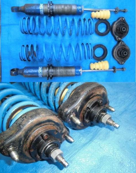 ランサー エボリューションⅡ CE9A ドラモンド ピロアッパー付 DMS リアのみ ダートトライアル ラリー WRC 流用 ミラージュ CJ4A CA4A CD9A(サスペンションキット ...