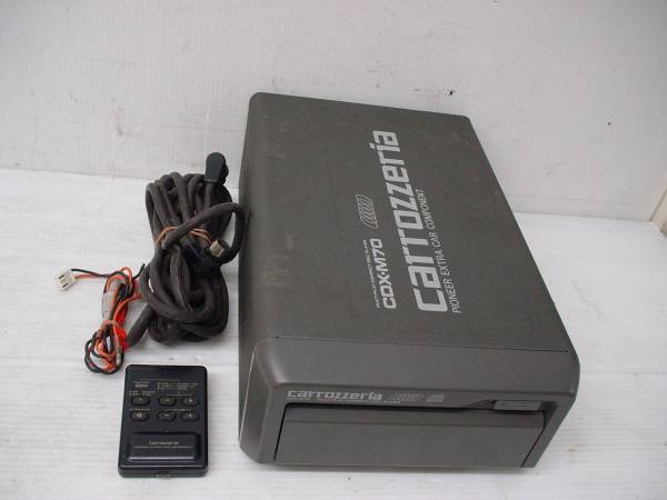 c525 カロッツェリア/パイオニア CDX-M70 動作未確認 ジャンク品(カロッツェリア)｜売買されたオークション情報、yahooの商品情報をアーカイブ公開 - オークファン（aucfan ...