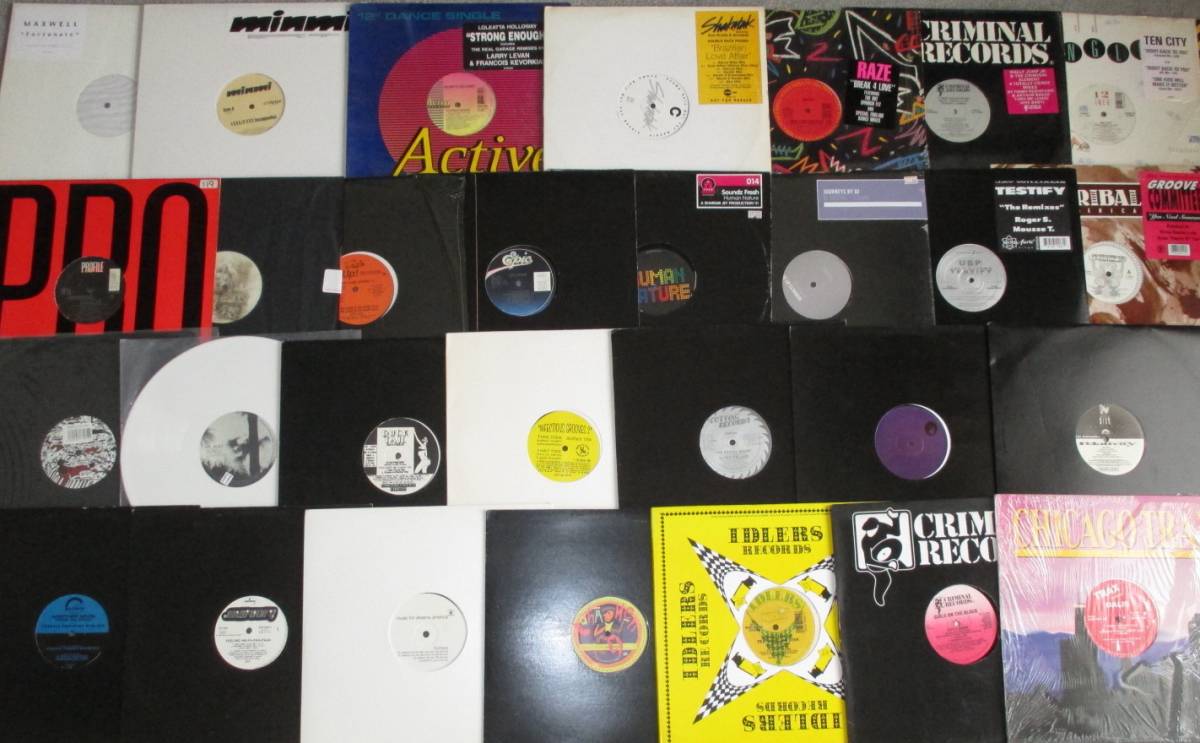 HOUSE 12'' LP 72枚セット 彡 年代内容色々 #80年代 HOUSE CLASSIC多数含む(ハウス)｜売買されたオークション ...