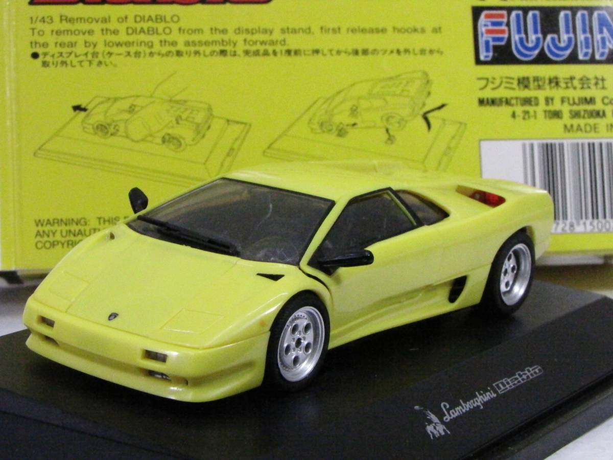 / FUJIMI Lamborghini DIABLO ランボルギーニ ディアブロ 箱付 難有 1/43(乗用車)｜売買されたオークション情報 ...